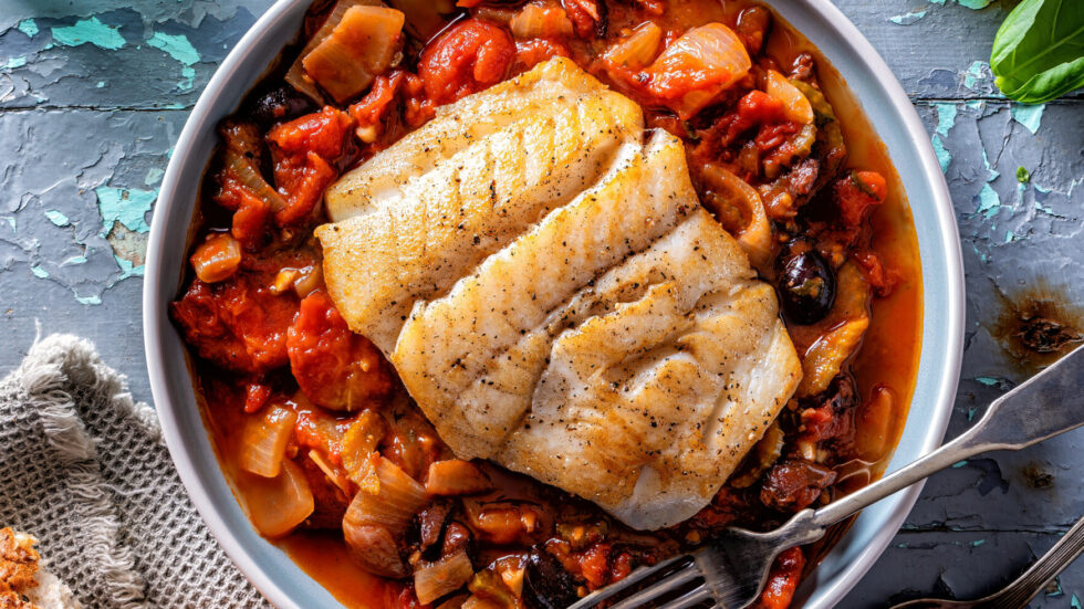 Spanish Cod in Saffron Broth - Modern Mediterranean