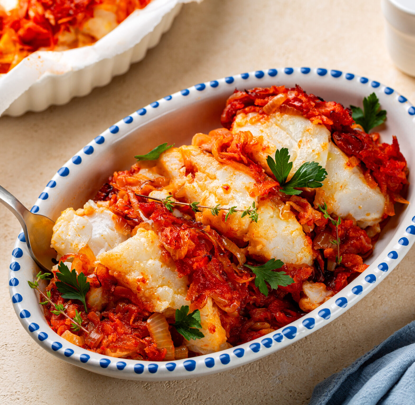 Psari Plaki (Greek Baked Fish) - Modern Mediterranean