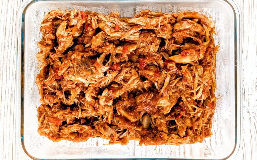 Shredded Salsa Chicken (Instant Pot) - Modern Mediterranean